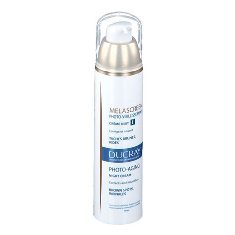Ducray Melascreen Photo Vieillissement Crème Nuit Shop Apothekech