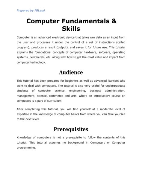 Computer Fundamentals Tutorial Pdf Mainframe Computer Computer Data Storage