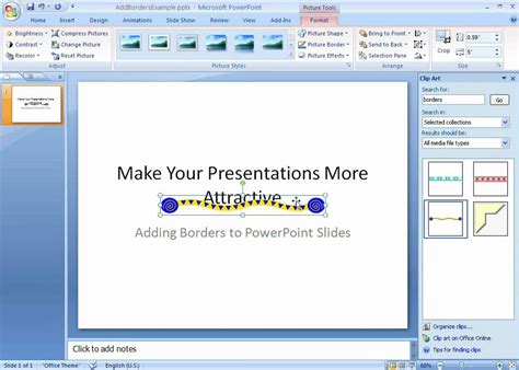 How To Create Slide Borders In Powerpoint At Sandra Zimmerman Blog