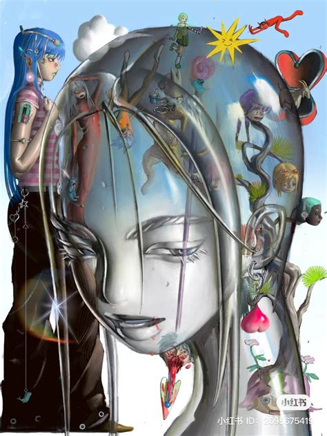 Pin On 插画 Funky Art Illustration Art Character Art