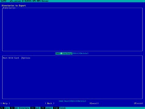 Set Up An Nfs Server On Suse Linux Enterprise Server 15