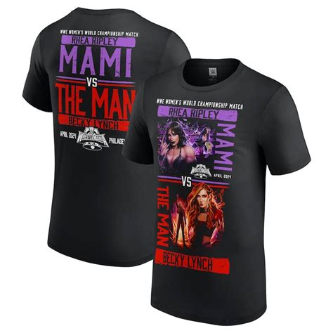 WrestleMania 40 Becky Lynch Vs Rhea Ripley T Shirt Creativteeshop