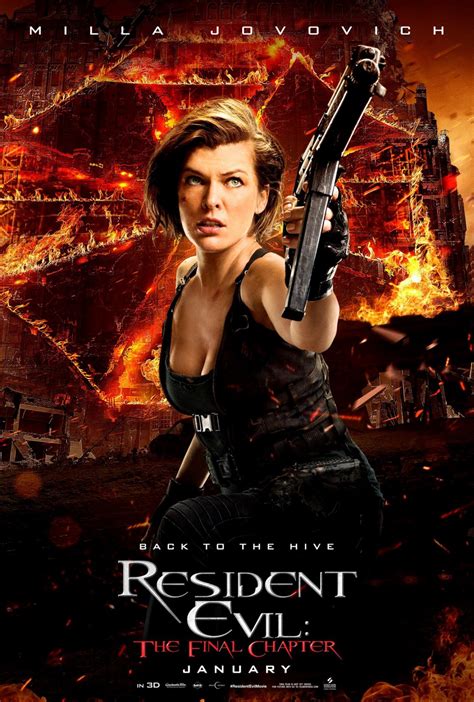 Resident Evil The Final Chapter 11 Of 19 Extra Large Movie Poster