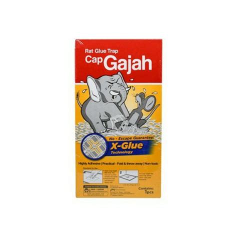 Jual LEM TIKUS CAP GAJAH PAPAN CAP GAJAH TRAP LEM TIKUS PERANGKAP TIKUS Shopee Indonesia