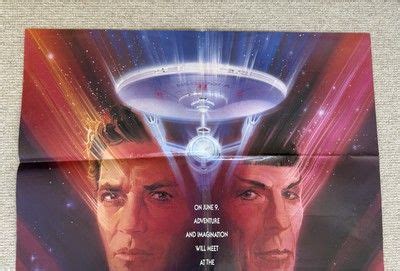 Star Trek V The Final Frontier Original Movie Poster 27 X 41