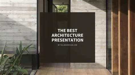 this is how to nail architecture client presentation and win clients