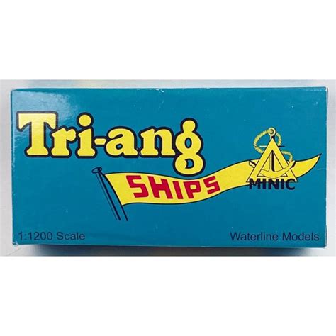 Tri Ang Minic British Minesweepers Set Of 8 Ships 1 1200 Scale Models