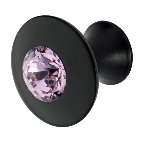 Black Crystal Cabinet Knobs At Jason Criner Blog
