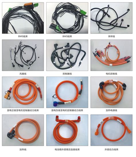 动力线束 线束连接器 线束加工 产品系列 硅胶线铂金硫化硅胶线硅胶电线耐高温硅胶电线特软硅胶线硅胶数据线硅胶ev高压电缆线束