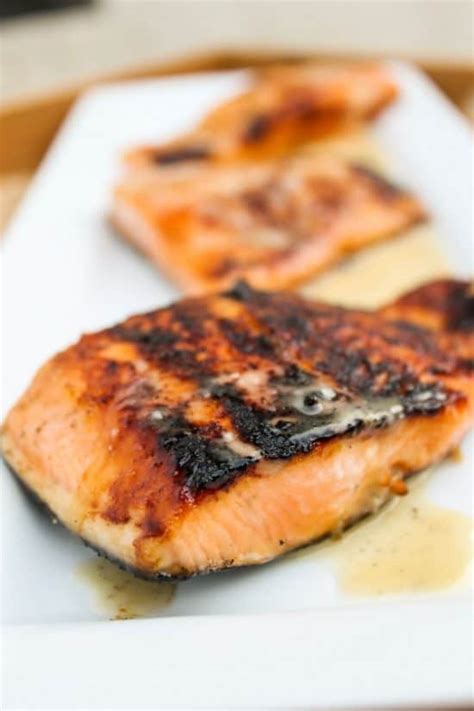 Honey Salmon With Browned Butter Lime Sauce The Food Charlatan
