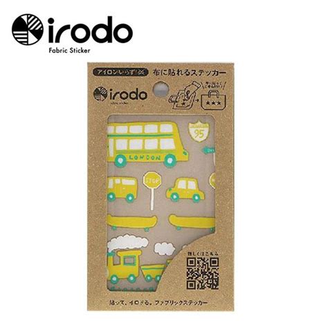 Irodo繽紛布貼免熨斗布用轉印貼紙小 搭車趣 萊姆黃綠金石堂 蝦皮購物