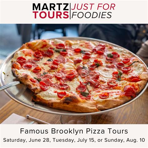 Martz 🍕 Famous Brooklyn Pizza Tour A Slice Of New York Join Us For A Guided Pizza Tour In