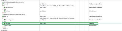 set the flag for the sequence terminating operator in teststand ni