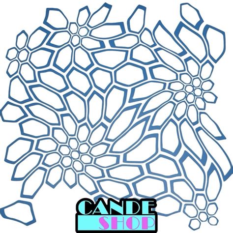 Camo Pattern Stencil