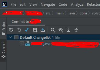 Git IntelliJ How To Make Files Appear Again In Commit Tab Stack Overflow