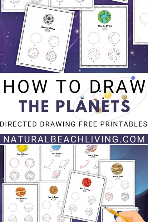 How To Draw Space And Planets Really Easy Drawing Tutorial How To Draw