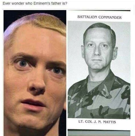 I Think I Found Eminems Father Military