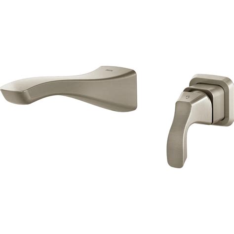 Single Handle Wall Mount Bathroom Faucet Trim T552lf Sswl Delta Faucet