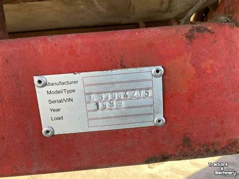 Agrifac Gn 3000 Gebruikte Getrokken Veldspuit 1999 1774 Pc