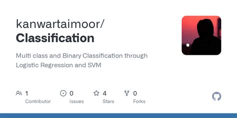 Github Kanwartaimoorclassification Multi Class And Binary