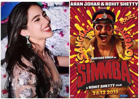 Its Confirmed Sara Ali Khan Paired Opposite Ranveer Singh In Simmba