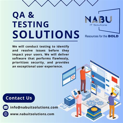 Qa And Testing Services For Web Development Nabu It Solutions Posted On The Topic Linkedin