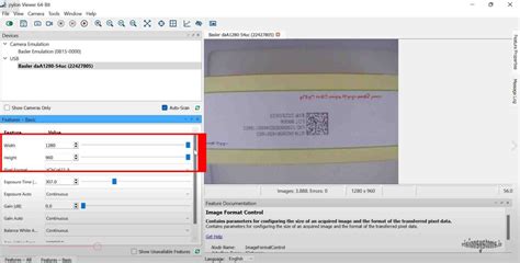 Basler Camera Configuration Tutorial With Pylon Software شرکت بینا