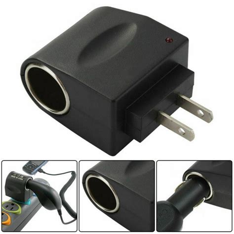 110v To 12v Cigarette Lighter 110v To 12v Adapter In Multipurpose Ac