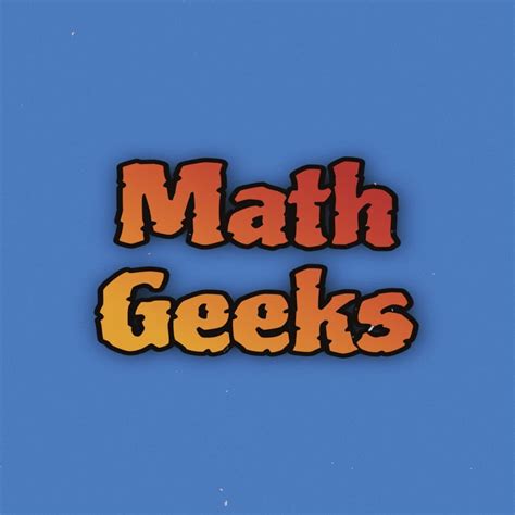Math Geeks Youtube