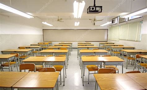Empty Elementary School Classroom Illustrations Royaltyfree Vector