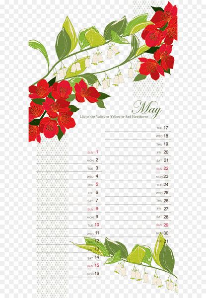 Free Adobe Illustrator April Calendar Background Pattern Template Nohat Cc