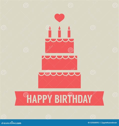 Gelukkige Verjaardag Vector Illustratie Illustration Of Modern 53560092