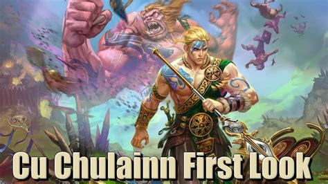 Smite Cu Chulainn First Look Youtube