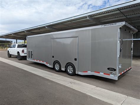 Featherlite Enclosed Car Hauler For Sale In Peoria AZ RacingJunk