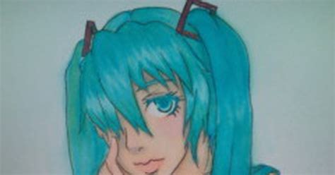 ミク ミクの日にかいたミクさん 頭腐のイラスト Pixiv