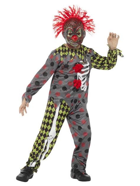 Costum Halloween Clown Zombie Copii