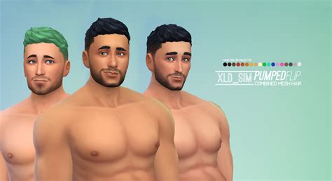Mod The Sims Pumped Flip Hair