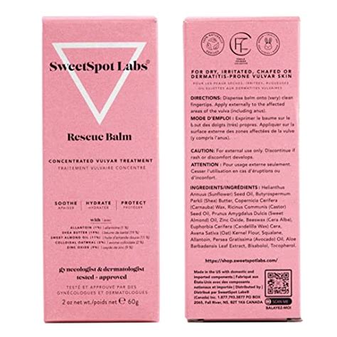 SweetSpot Labs Baume de sauvetage Soulagement immédiat de la