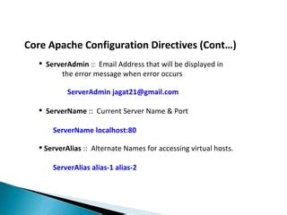 Apache Server Tutorial PPT
