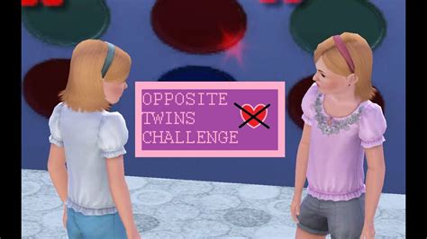 Opposite Twins Challenge Introduction Youtube