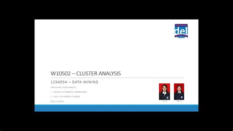Cluster Analysis Youtube