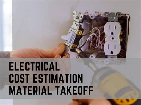 Electrical Takeoff Cost Estimation With Planswift And Rsmeans Upwork
