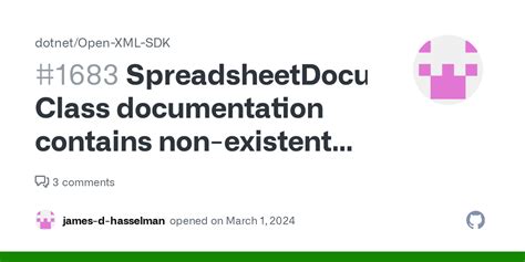 Spreadsheetdocument Class Documentation Contains Non Existent Close