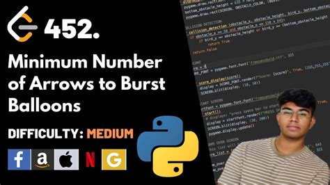 Minimum Number Of Arrows To Burst Balloons Leet Code 452 Theory