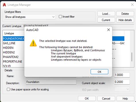 How To Permanently Delete A Line Type Autodesk Community