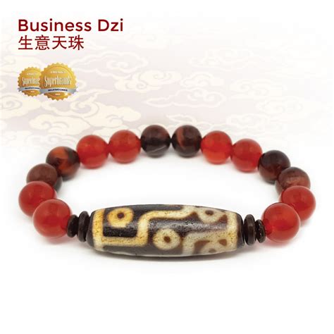 Dzi Kingdom 9 Eyed Dzi Business Dzi Authentic Tibet Antique Dzi