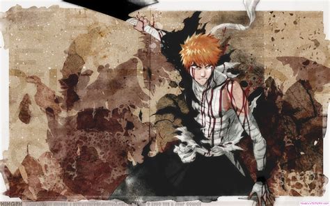 Ichigo In Fight Mode Bleach Anime Wallpaper 7344360 Fanpop