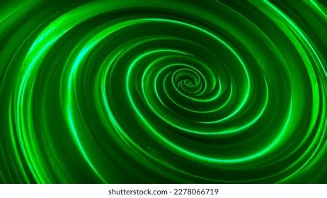 Fiery Energy Vortex Luminous Whirlpool Abstract Stock Illustration