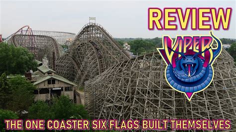 Viper Review Six Flags Great America Cyclone Coaster The One Coaster