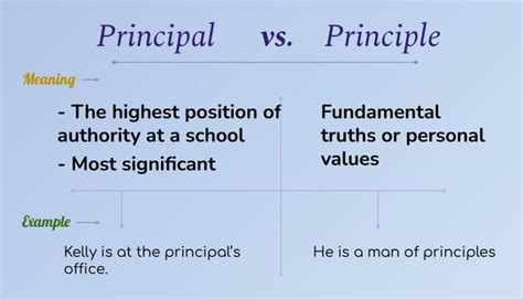 Principle Vs Principal Learn The Difference Speakoclub